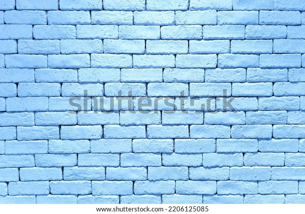 Light Blue Brick Wall Texture Wallpaper Stock Photo 2206125085 ...