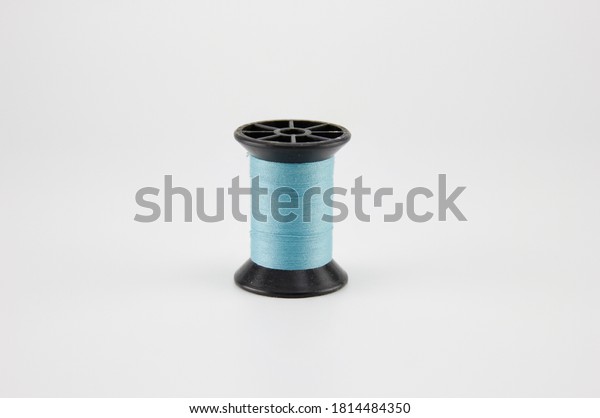 Light Blue Sewing Thread Put On Stock Photo 1814484350 | Shutterstock