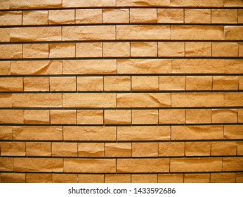 Light Brown Brick Wall Pattern Wallpaper Stock Photo 1433592686 ...