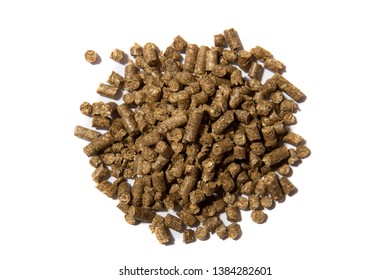 Light Brown Pressed Solid Wooden Pellets Stock Photo 1384282601 ...