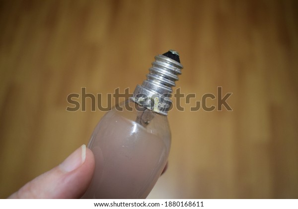 Light Bulb Exploded Showing Mark Burned Stock Photo 1880168611 ...
