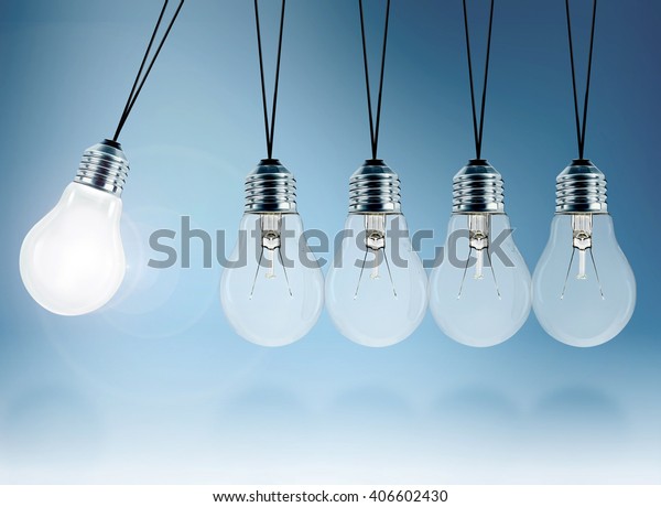 Light Bulb Pendulum Stock Photo 406602430 | Shutterstock
