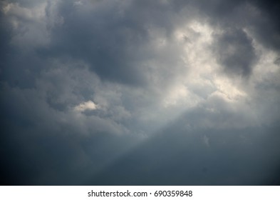 Light Coming Through Clouds Stock Photo 690359848 | Shutterstock