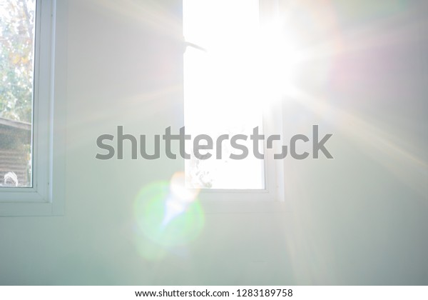 Light Flare Into Window Stock Photo 1283189758 | Shutterstock