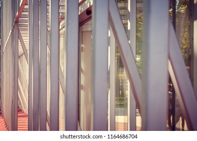 Light Iron Frames Perspective Desktop Background Stock Photo 1164686704 ...