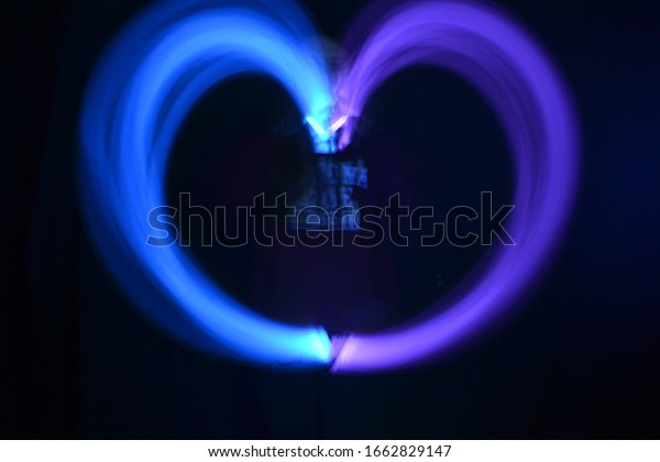 Light Painting Slow Shutter Speed Stock Photo 1662829147 | Shutterstock