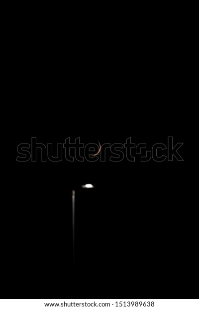 Light Pole Moon Slice Stock Photo 1513989638 | Shutterstock
