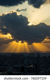 Light Rays Leaking Clouds Stock Photo 760297159 | Shutterstock