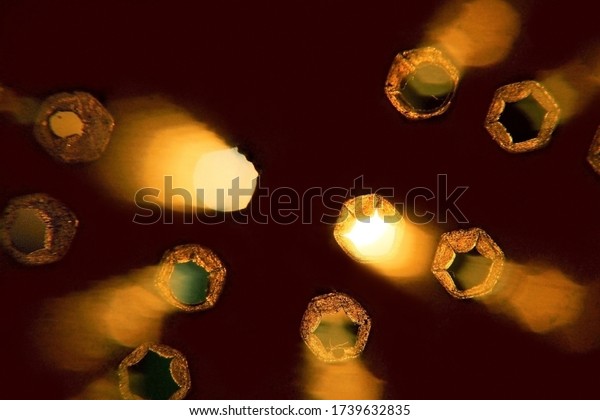 Light Rays Through Holes Stock Photo 1739632835 | Shutterstock