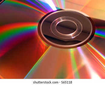 Light Reflected Dvd Computer Disc Stock Photo 565118 | Shutterstock