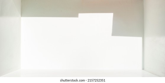 Light Shadow Inside Empty White Space Stock Photo 2157252351 | Shutterstock