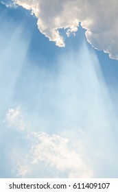 Light Shining Through Clouds Stock Photo 611409107 | Shutterstock
