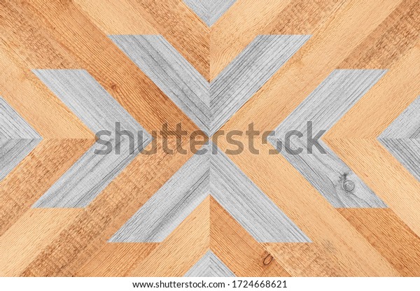 Light Wooden Panel Chevron Pattern Wall Stock Photo 1724668621 ...