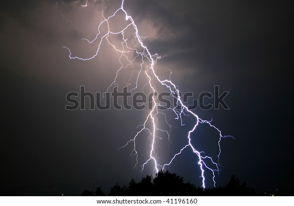 Lightening Stock Photo (Edit Now) 41196160