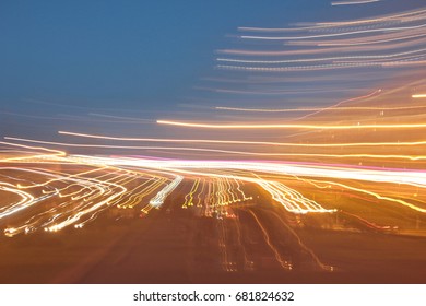 Lighting Effect Lines Motion Abstract Concept Stock Photo 681824632 ...