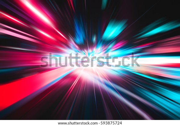 Lighting Speed Effect Background Stock Photo 593875724 | Shutterstock