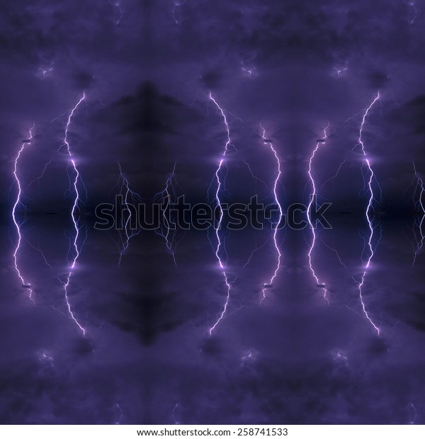 Lightning Bolt Background Stock Photo (Edit Now) 258741533