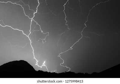 Lightning Thunder Storm Stock Photo 1275998413 | Shutterstock