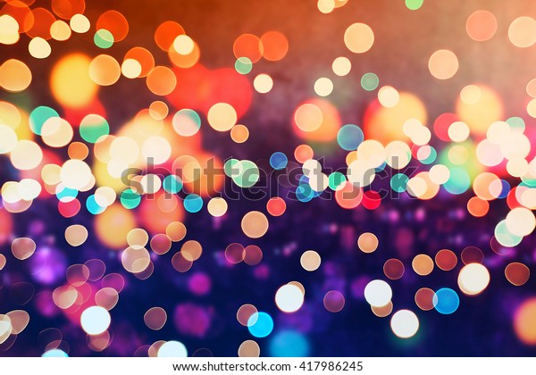 Lights On Background Stock Photo (Edit Now) 417986245