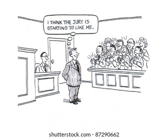 Courtroom Cartoons Images, Stock Photos & Vectors | Shutterstock