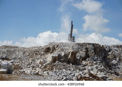 Active White Pile Beacon On Rock Stock Photo (Edit Now) 1064786333