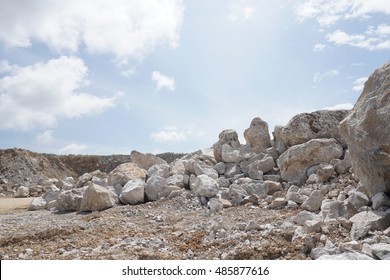 Stacked Pieces Debris Which Excavated Asphalt Stock Photo (Edit Now ...