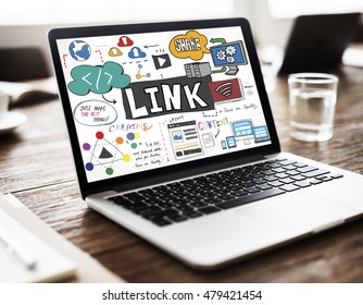 Link Connection Network Technology Html Concept Stock Photo 479421454 ...