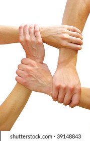 Linked Hands Stock Photo 39148843 | Shutterstock