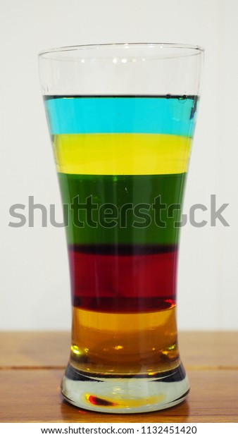 Liquid Layer Separation Stock Photo (Edit Now) 1132451420