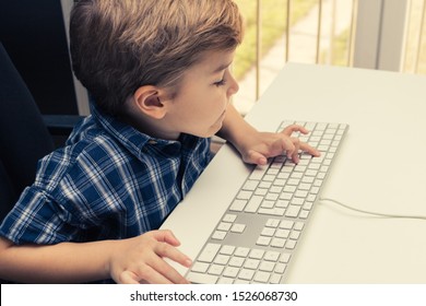 54,555 Boy typing Images, Stock Photos & Vectors | Shutterstock