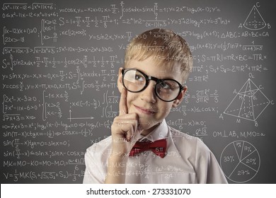 Little Pupil Solves Math Problem Stock Photo 273331070 | Shutterstock