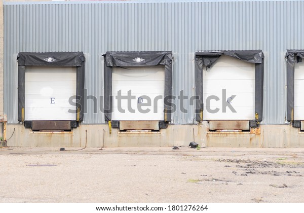 Loading Dock Factory Stock Photo 1801276264 | Shutterstock
