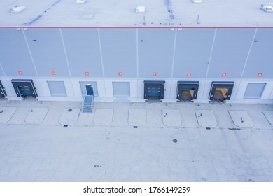Loading Dock Warehouse Modern Logistics Center Stock Photo 1766149259 ...
