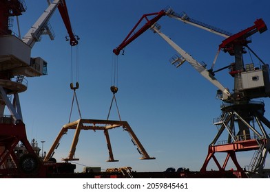 Loading Unloading Operations Seaport Stock Photo 2059845461 | Shutterstock