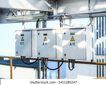 Local Control Panel Stainless Type Power Stock Photo 1411285247 ...