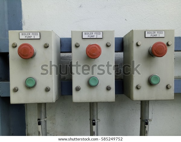 Local Control Start Stop Pump Factory Stock Photo (Edit Now) 585249752
