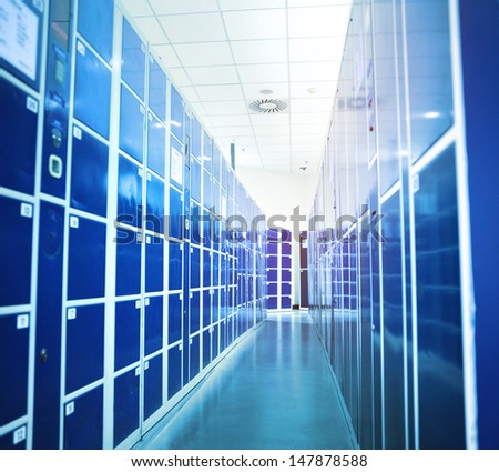Lockers Perspective Stock Photo (Edit Now) 147878588 - Shutterstock