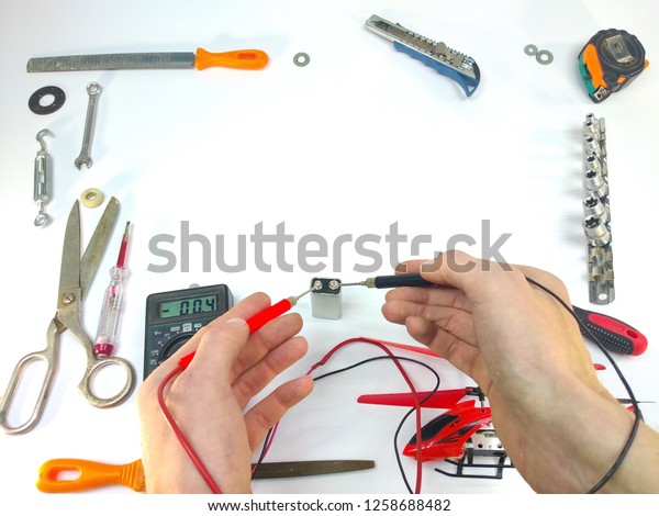 Locksmith Tools On White Backgroundhd Stock Photo 1258688482 | Shutterstock