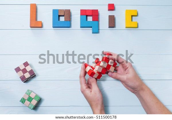 Logic Background Concept Logical Thinking Word Stock Photo (Edit Now ...