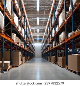 Warehouse Layout Racking Pushback Drive Fifo AI-generated image ...