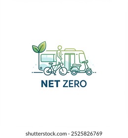 Logo Design Net Zero Logo Features AI-generated image 2525825559 ...