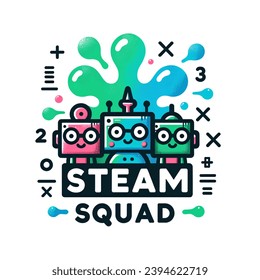 Logo Steam Squad Include Splat Cute AI-generated image 2394621203 ...