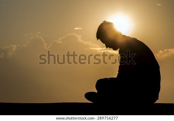 Lonely Man Stock Photo (Edit Now) 289756277