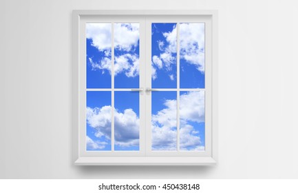 Look Out Window Sky Clouds Stock Photo 450438148 | Shutterstock