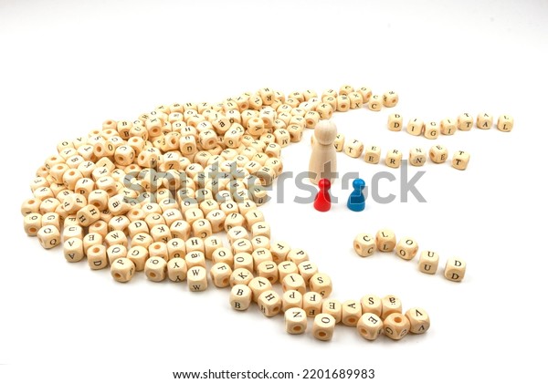 Lost Information Statement Possible Digital Overcharging Stock Photo ...