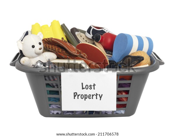 Lost Property Bin Stock Photo 211706578 | Shutterstock