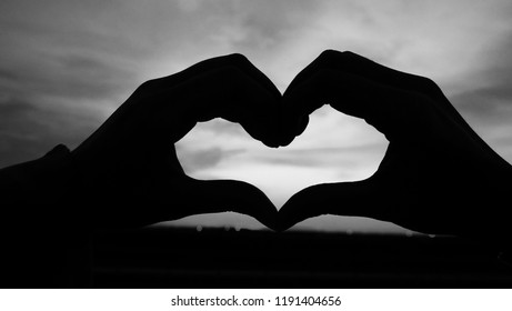 Love Shape Background Stock Photo 1191404656 | Shutterstock