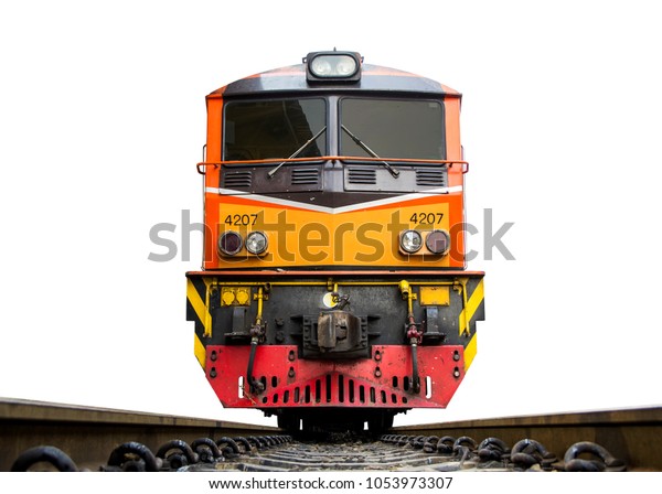 Low Angle Shot Front Train Led Stock Photo (Edit Now) 1053973307