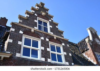 Low Angle View Stepped Gable Building Stock Photo 1731265006 | Shutterstock