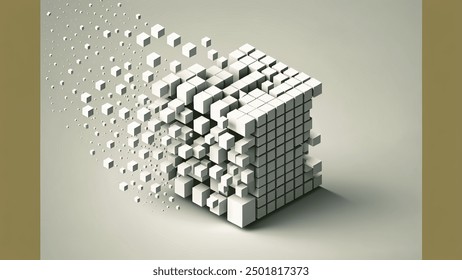 15 Same Different Size 3d Modern AI-generated image 2502720025 ...